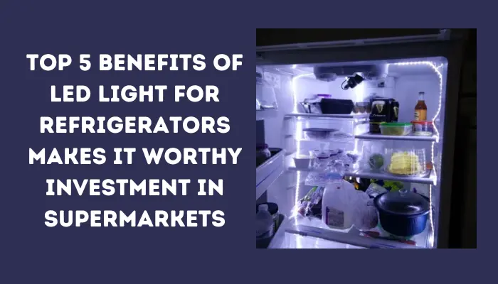 Top 5 Benefits of LED Light for Refrigerators Makes It Worthy ...