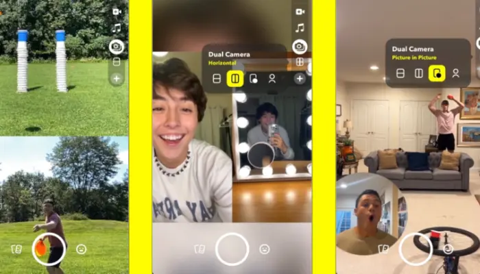 How To Use Snapchat Dual Camera To Capture The Perfect Video and Snaps ...
