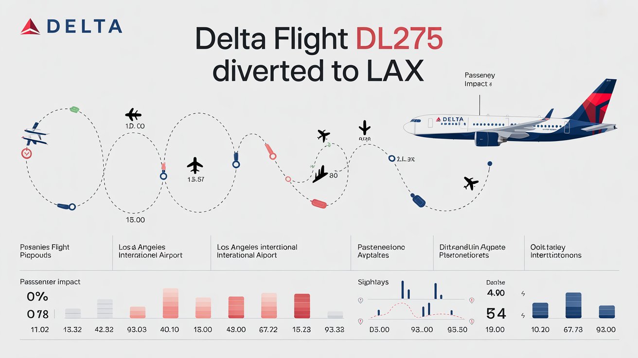 Delta Flight DL275 Diverted to LAX: Comprehensive Analysis, Timeline ...